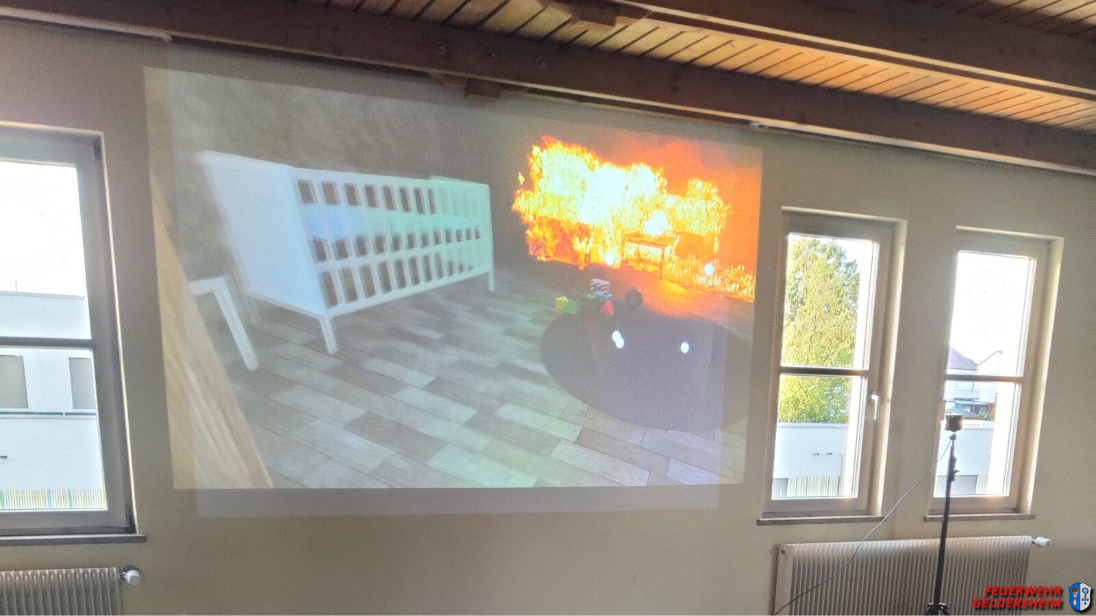 Virtual Reality Training » Feuerwehr Geldersheim